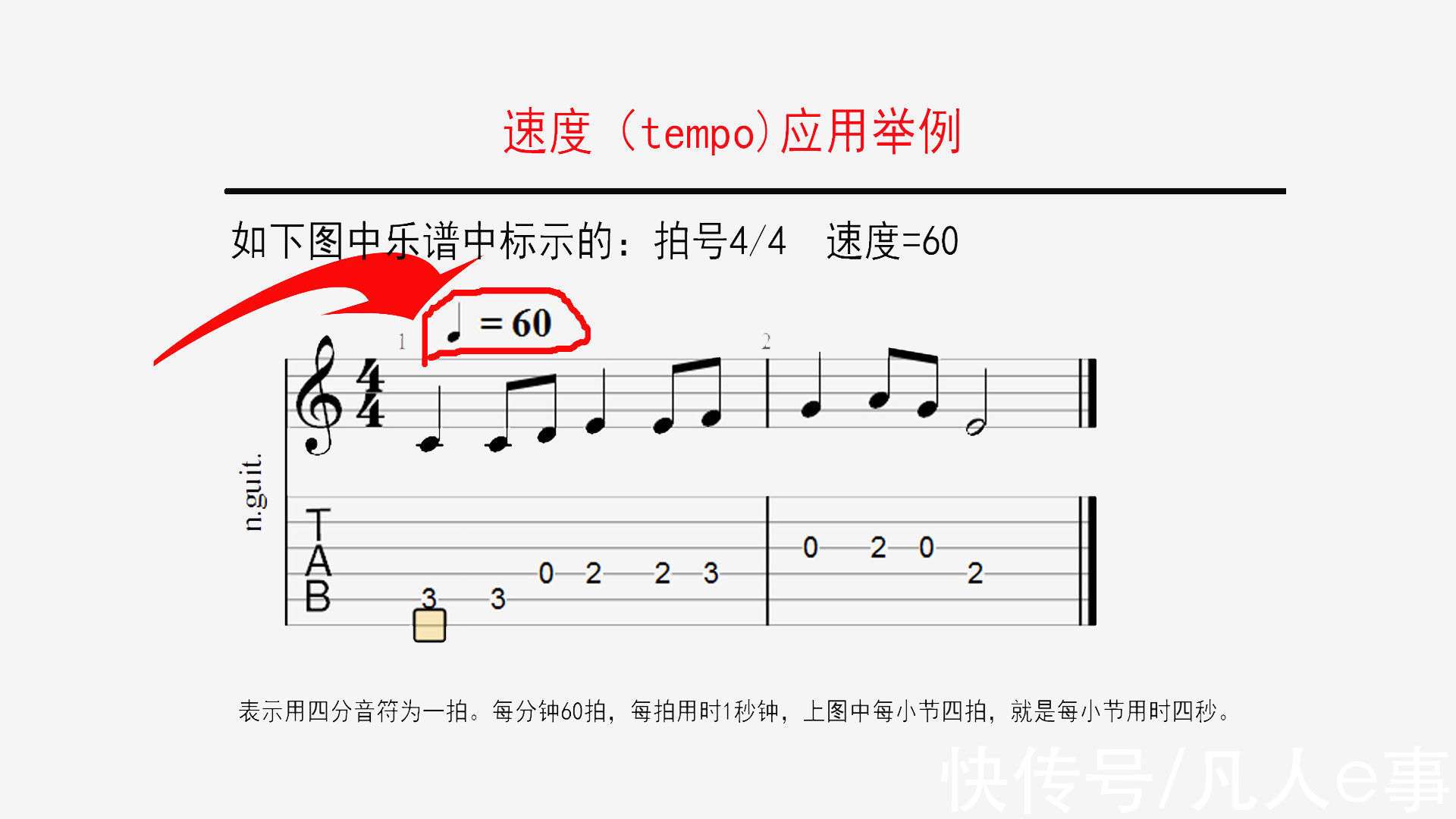 乐理小知识tempo音乐术语的意思_【快资讯】
