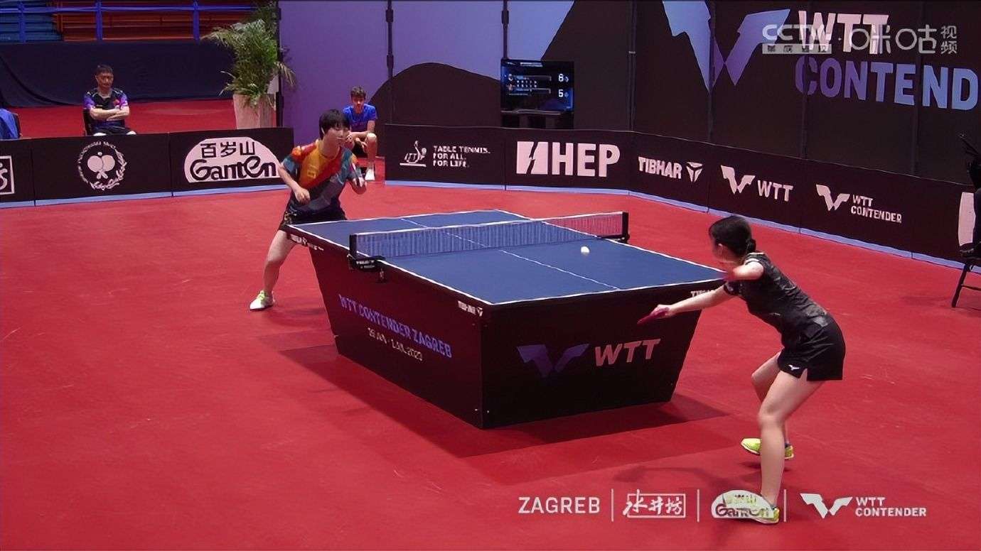 2023WTT常规挑战赛萨格勒布站：蒯曼3-2战胜日本削球手小盐遥菜，成功晋级四强_【快资讯】