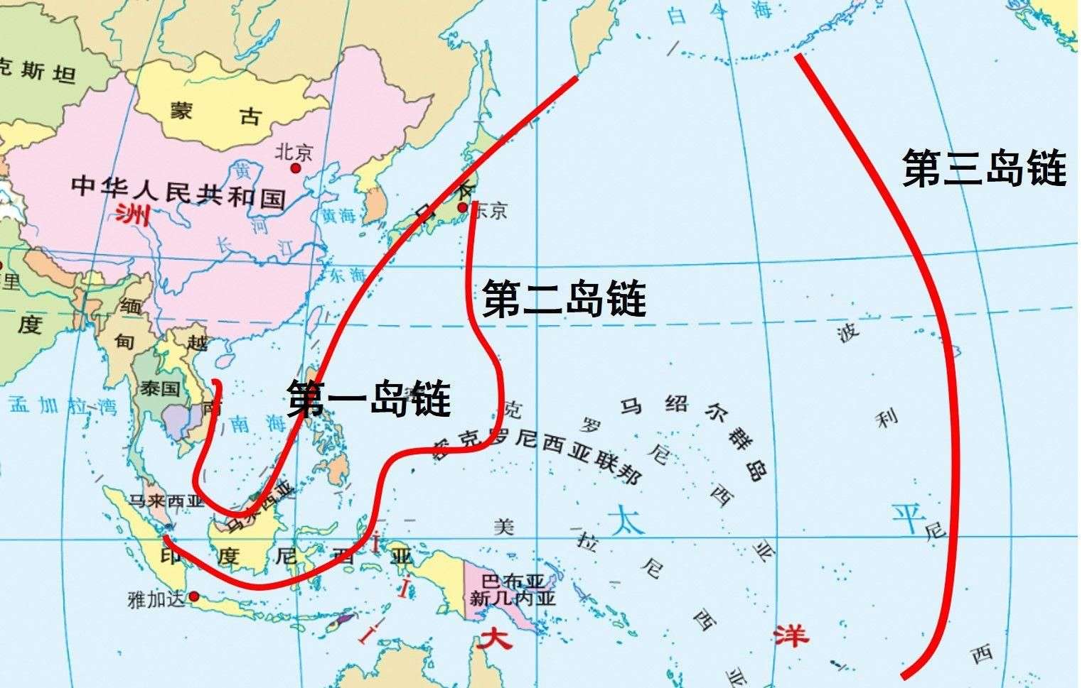 中国海军实力世界第二，能否前出第三岛链作战？风险远超一二岛链_【快资讯】