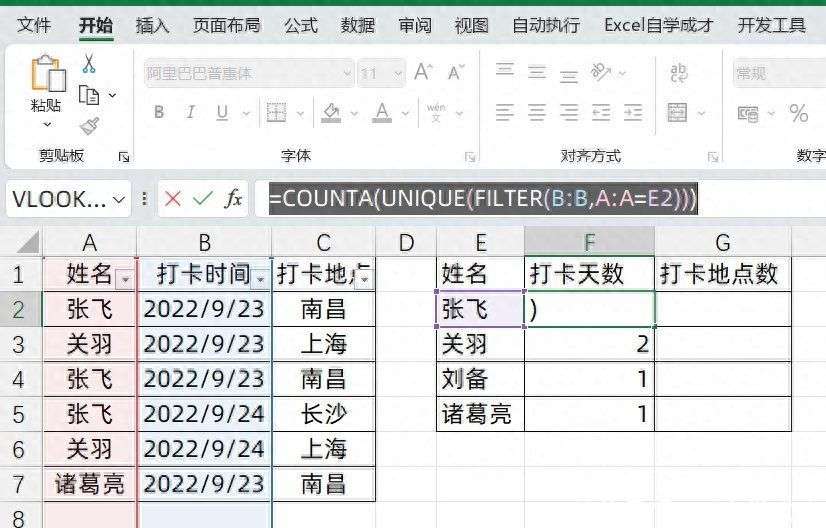多条件不重复计数，Unique+Filter秒杀_【快资讯】