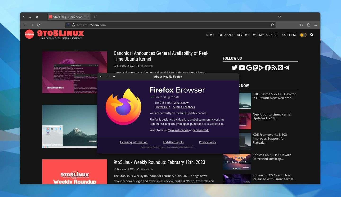 火狐浏览器Firefox 110发布：支持从Opera、Vivaldi导入数据_【快资讯】