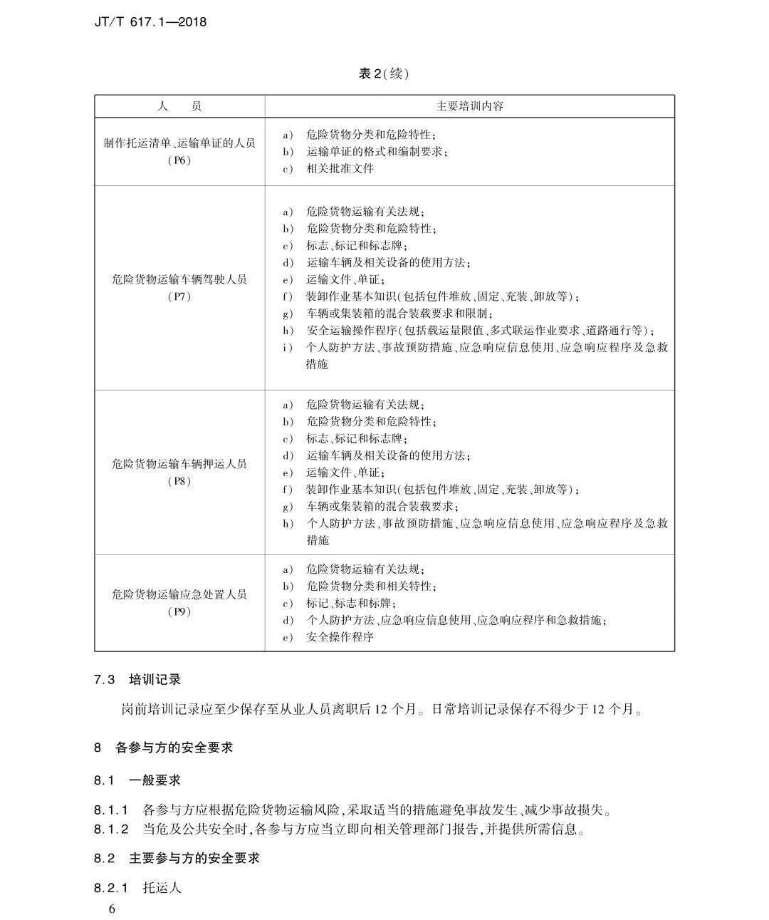 新版JT/T 617-2018 危险货物道路运输规则标准全文发布(内附详文)_【快资讯】