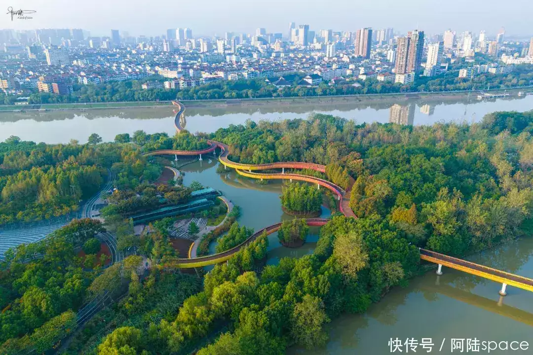 基于情感色彩的弹性景观，金华本地人设计的燕尾洲公园让人惊艳 【快资讯】
