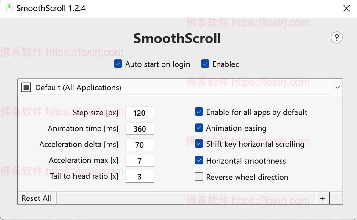 SmoothScroll v1.2.4 鼠标手势增强-NobyDa