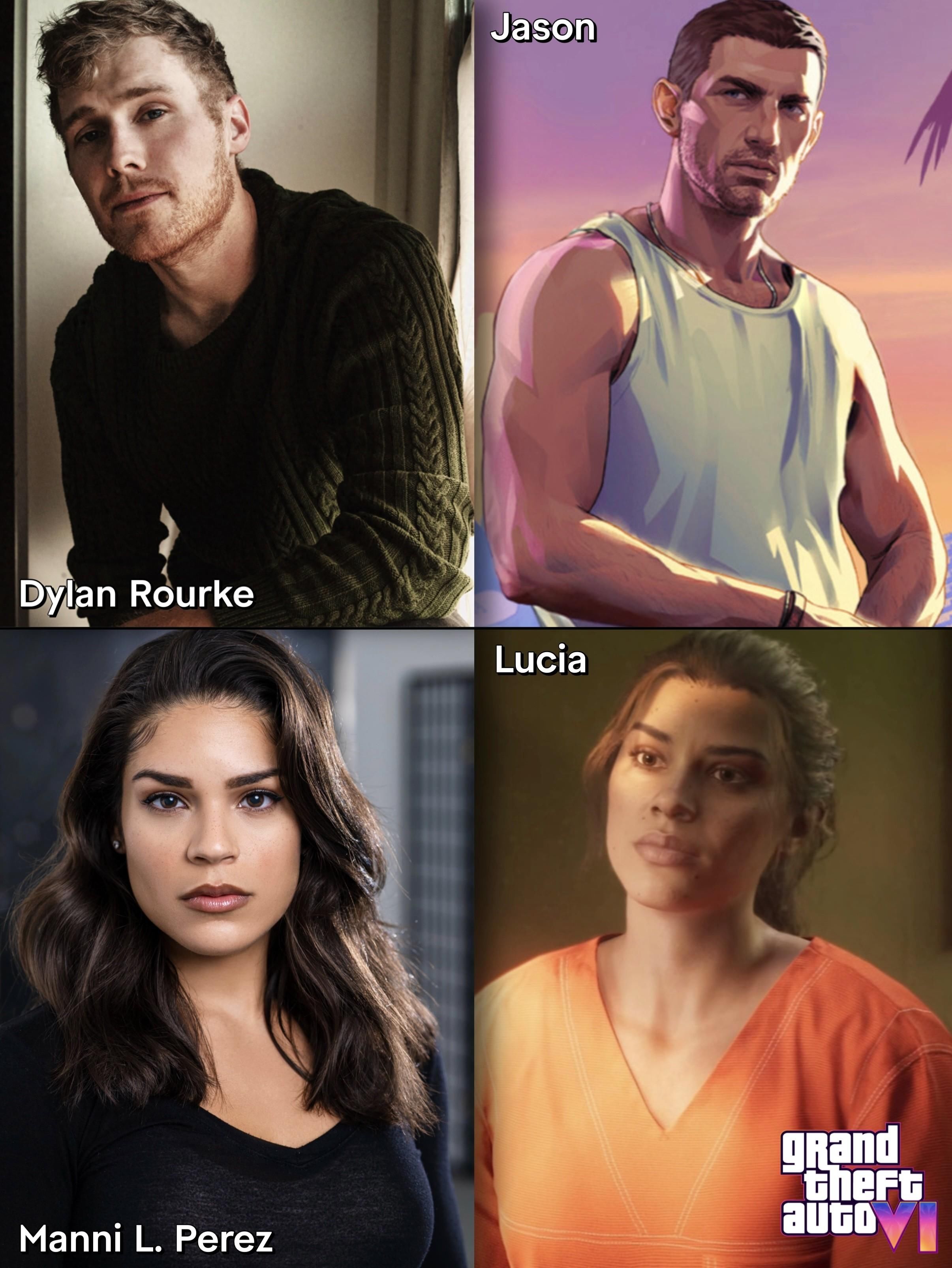 传《GTA6》男女主各自脸模被找到 - 360娱乐，你开心就好