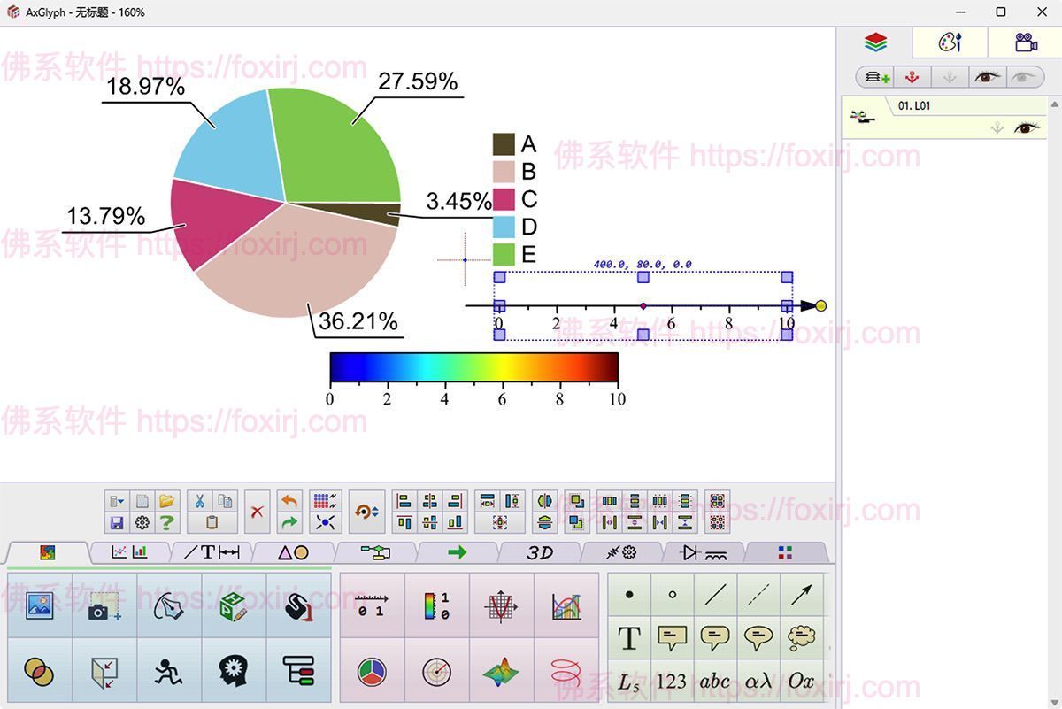 AxGlyph v1.60 矢量绘图设计-NobyDa