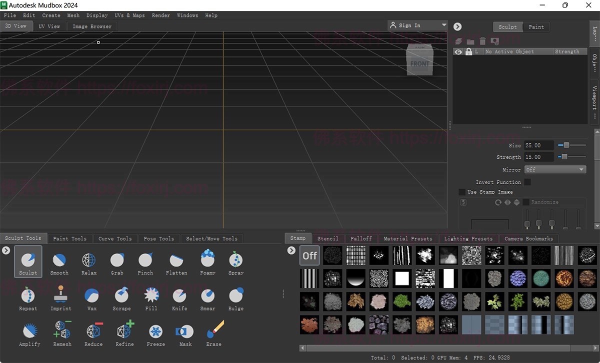 Mudbox 2024 3D数字绘画雕刻设计-NobyDa