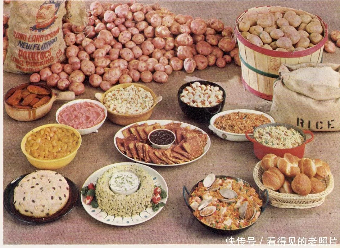 1958年美国的美食和大餐 -6park.com