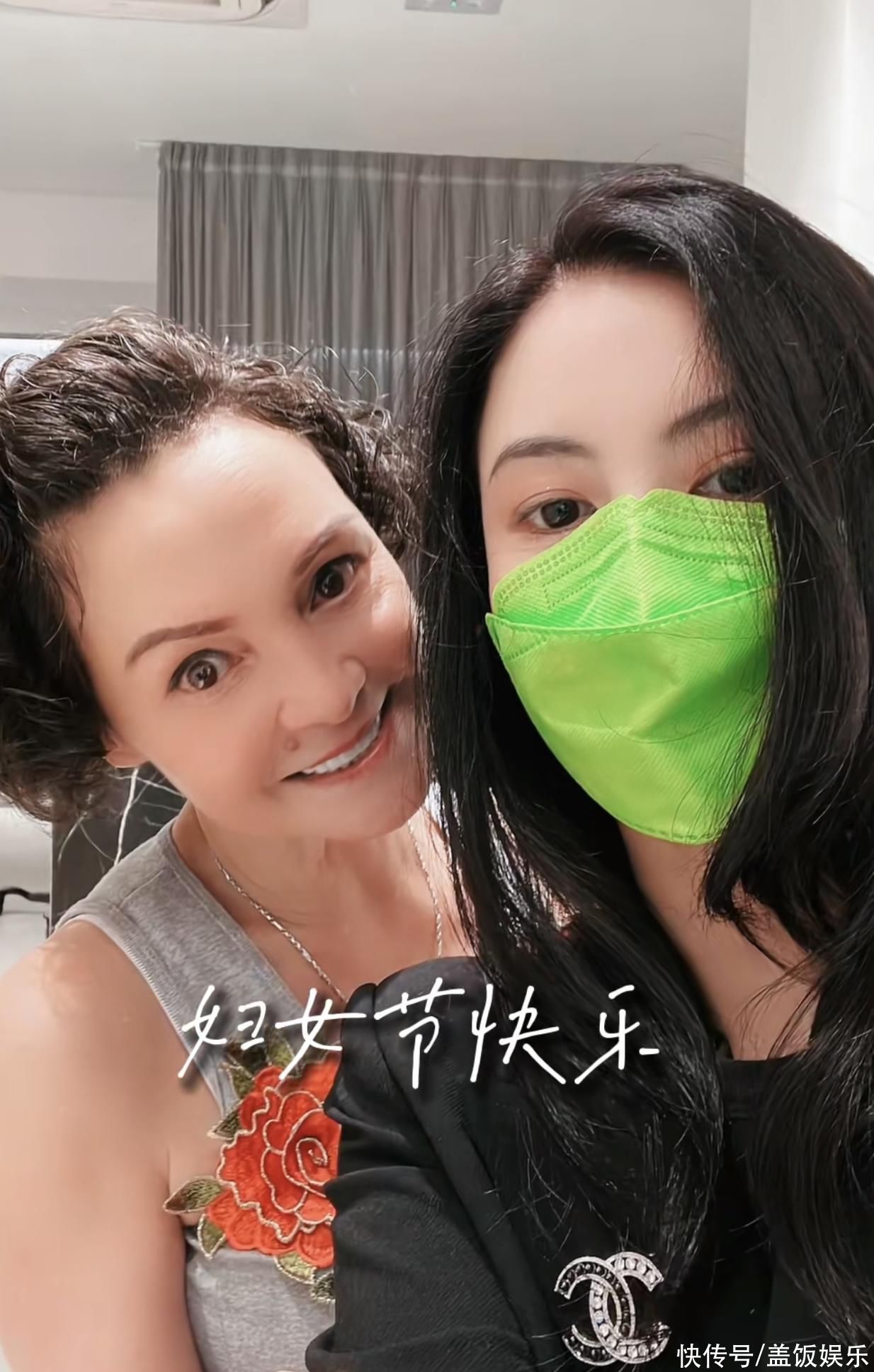 张柏芝罕晒混血母亲，母女俩眉眼如复制粘贴，与亲弟游泳素颜惊艳 - 360娱乐，你开心就好